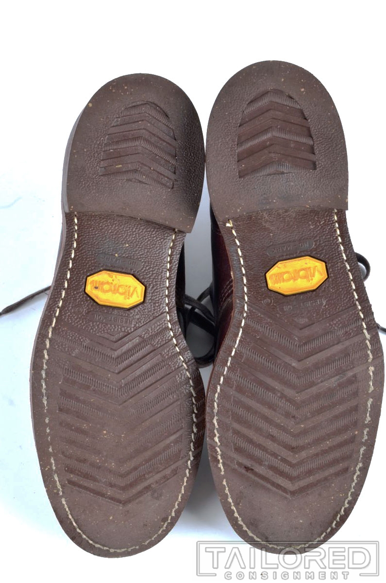 CHIPPEWA Original 1901M25 Solid Burgundy Leather Shoes Work CHIPPEWA Original 1901M25 Solid Burgundy Leather Shoes Work